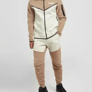 NIKE TECH TRACKSUIT BROWN - SPORTY.IL